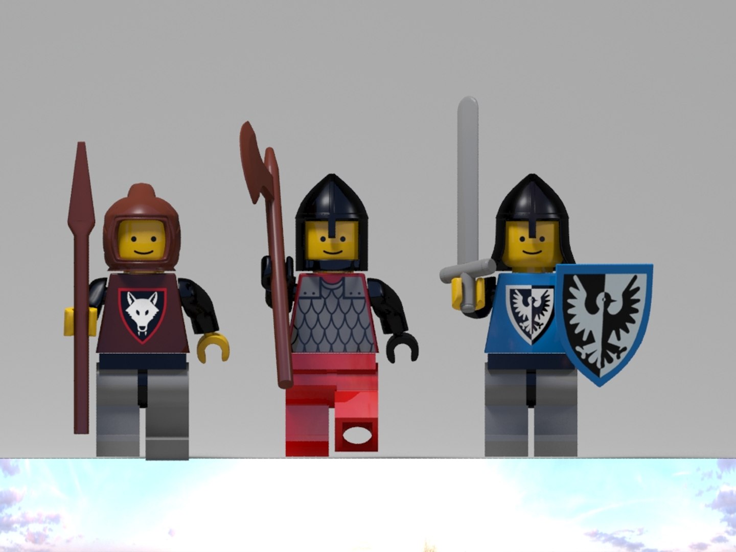 Max Lego Medieval Characters