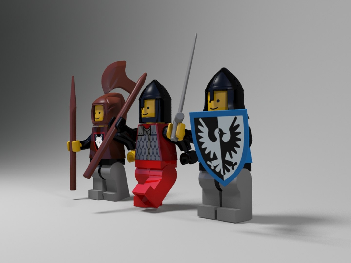 Max Lego Medieval Characters