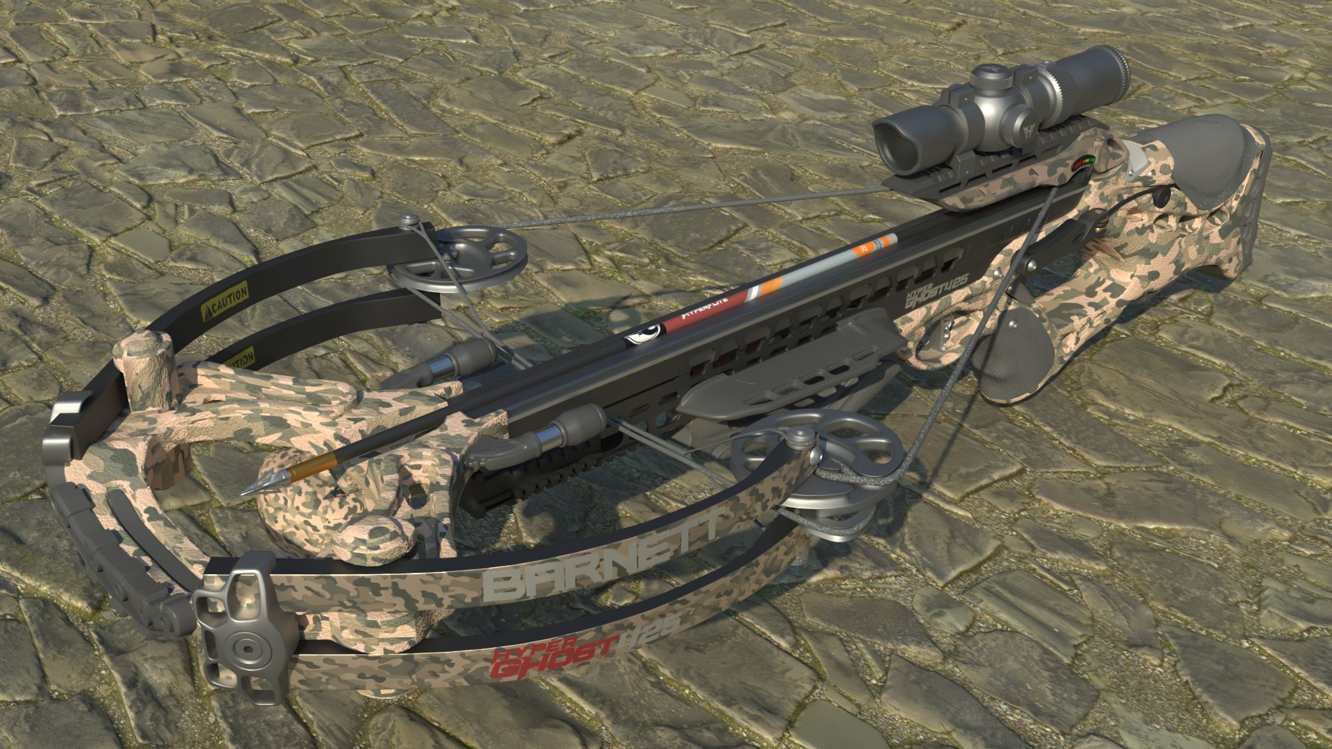 Barnette Hyperghost 425 Crossbow 3D model - TurboSquid 1766148