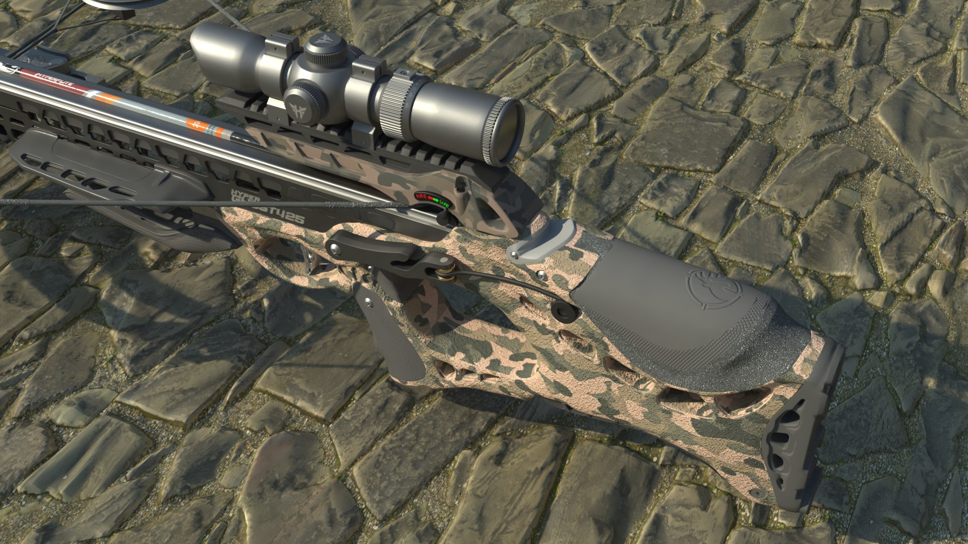 Barnette Hyperghost 425 Crossbow 3D model - TurboSquid 1766148