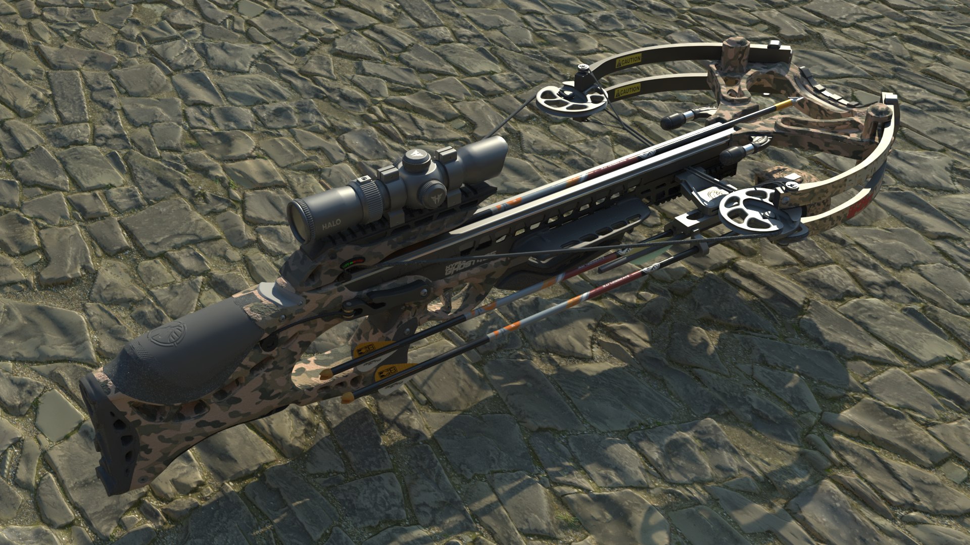 Barnette Hyperghost 425 Crossbow 3D model - TurboSquid 1766148