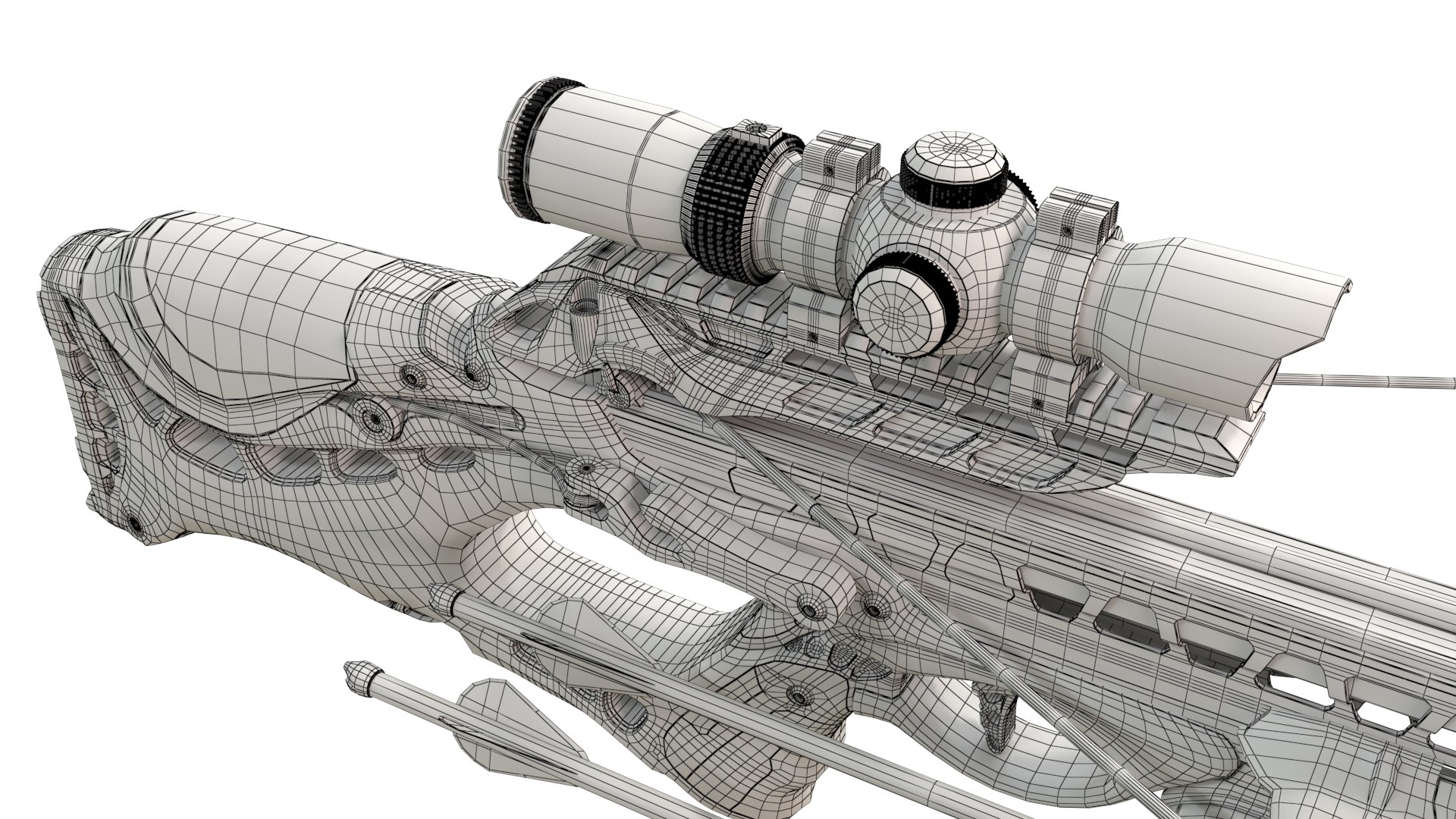 Barnette Hyperghost 425 Crossbow 3D model - TurboSquid 1766148