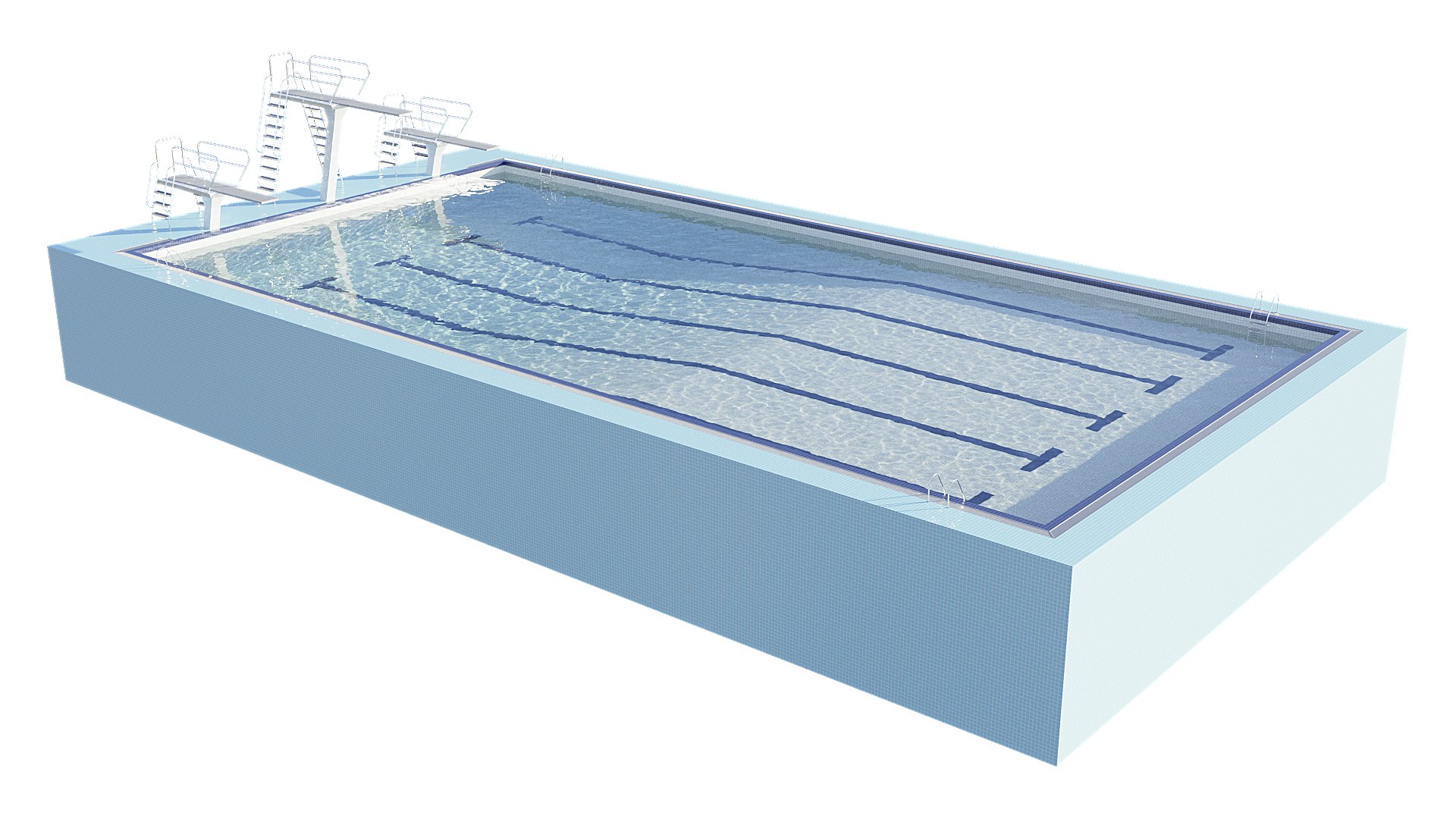 3D Model Swimming Pool - TurboSquid 1840146