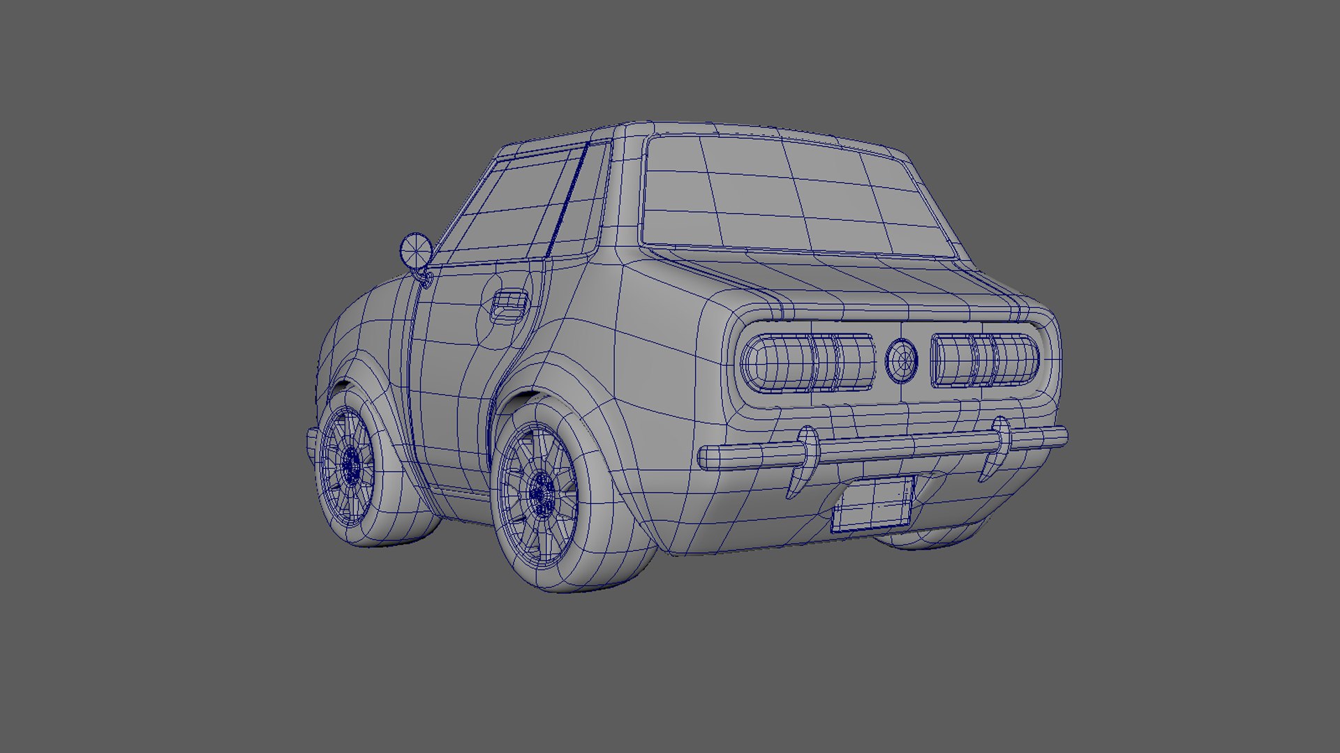 3D Cartoon Car 3D Model - TurboSquid 2334897
