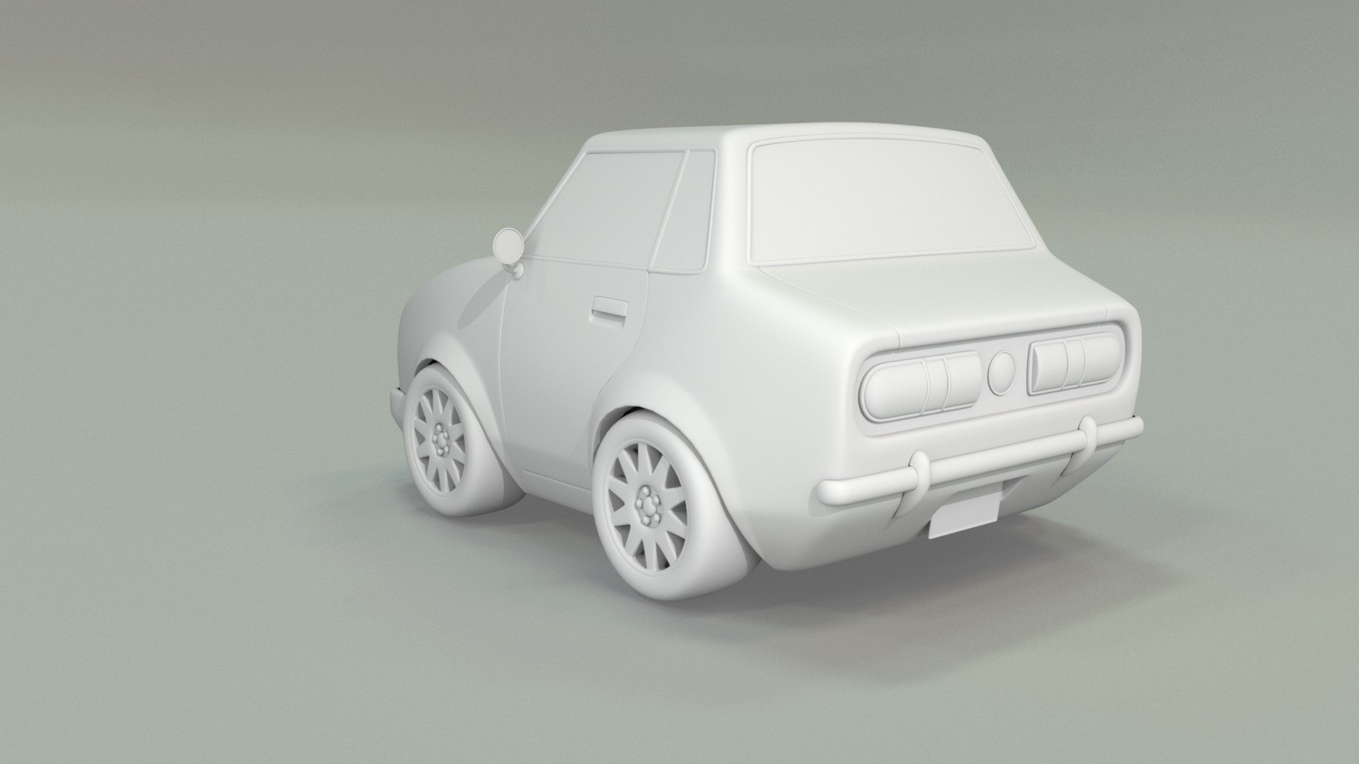 3D Cartoon Car 3D Model - TurboSquid 2334897