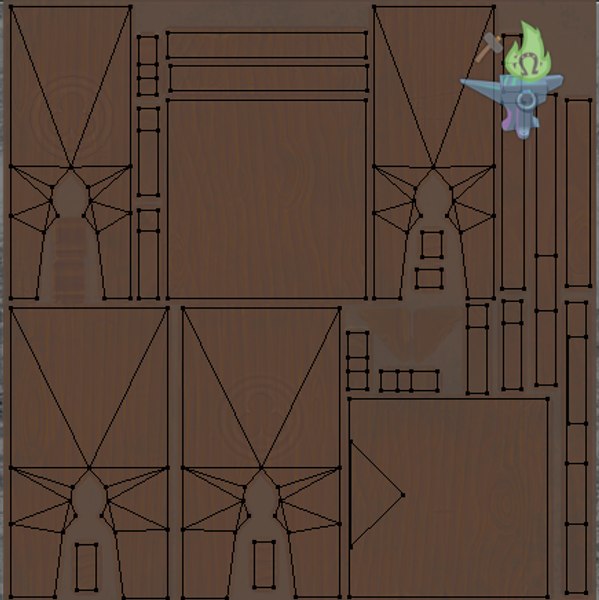 3D model stool tudor - TurboSquid 1348502