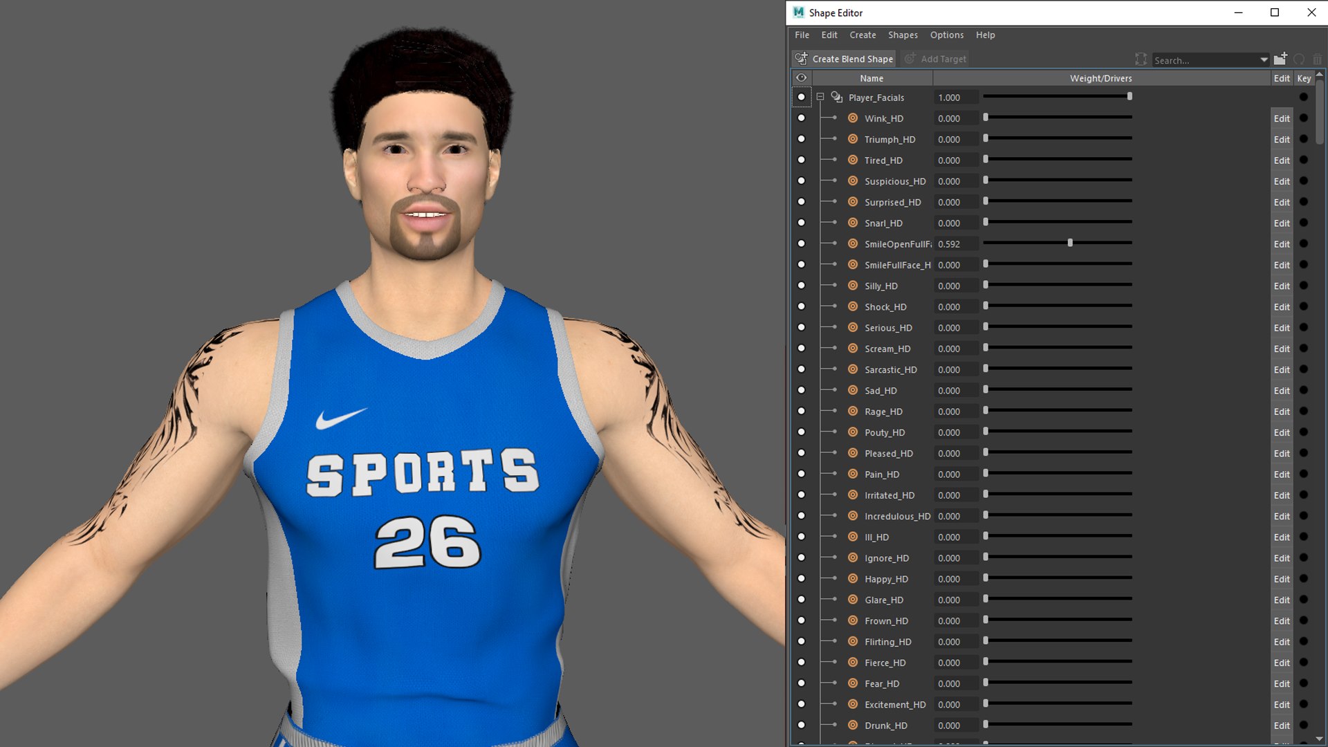 Basketball Player Blue Player 04 Model - TurboSquid 1772228