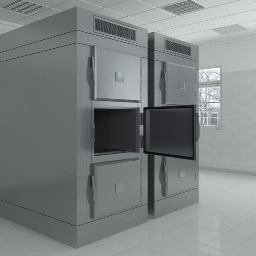 3d Morgue Refrigeration Unit