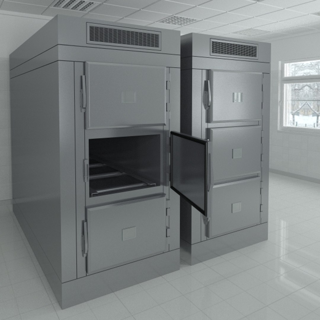 3d Morgue Refrigeration Unit