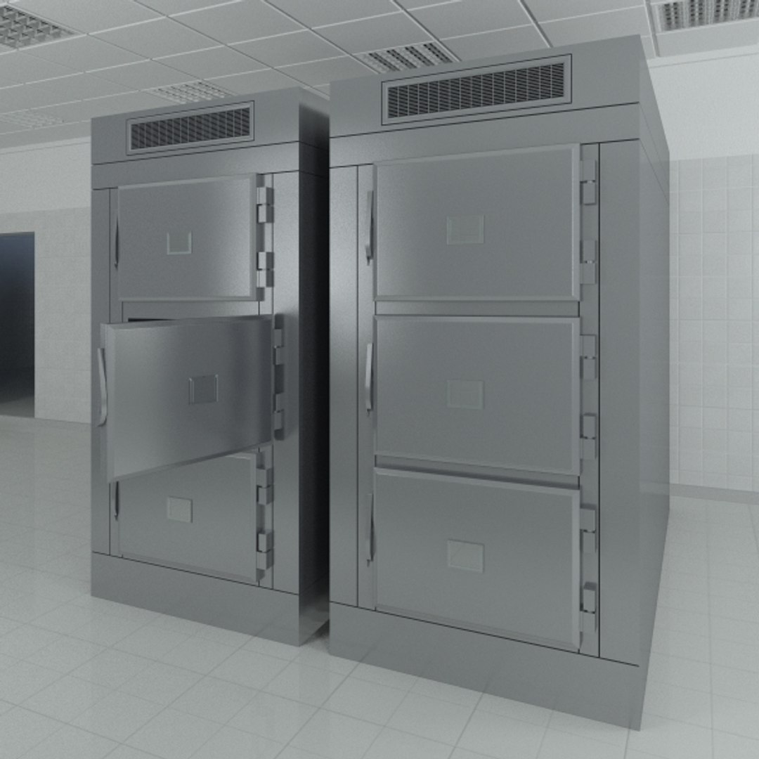 3d Morgue Refrigeration Unit