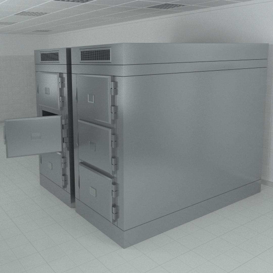 3d Morgue Refrigeration Unit
