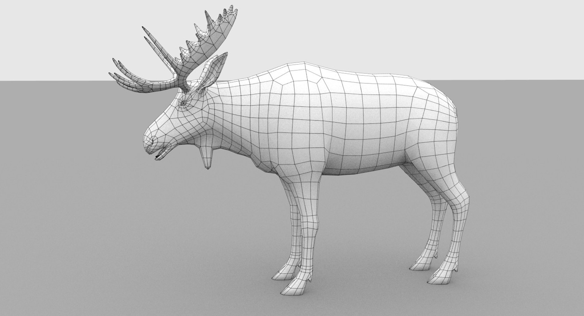 Ready Moose 3D Model - TurboSquid 1253495