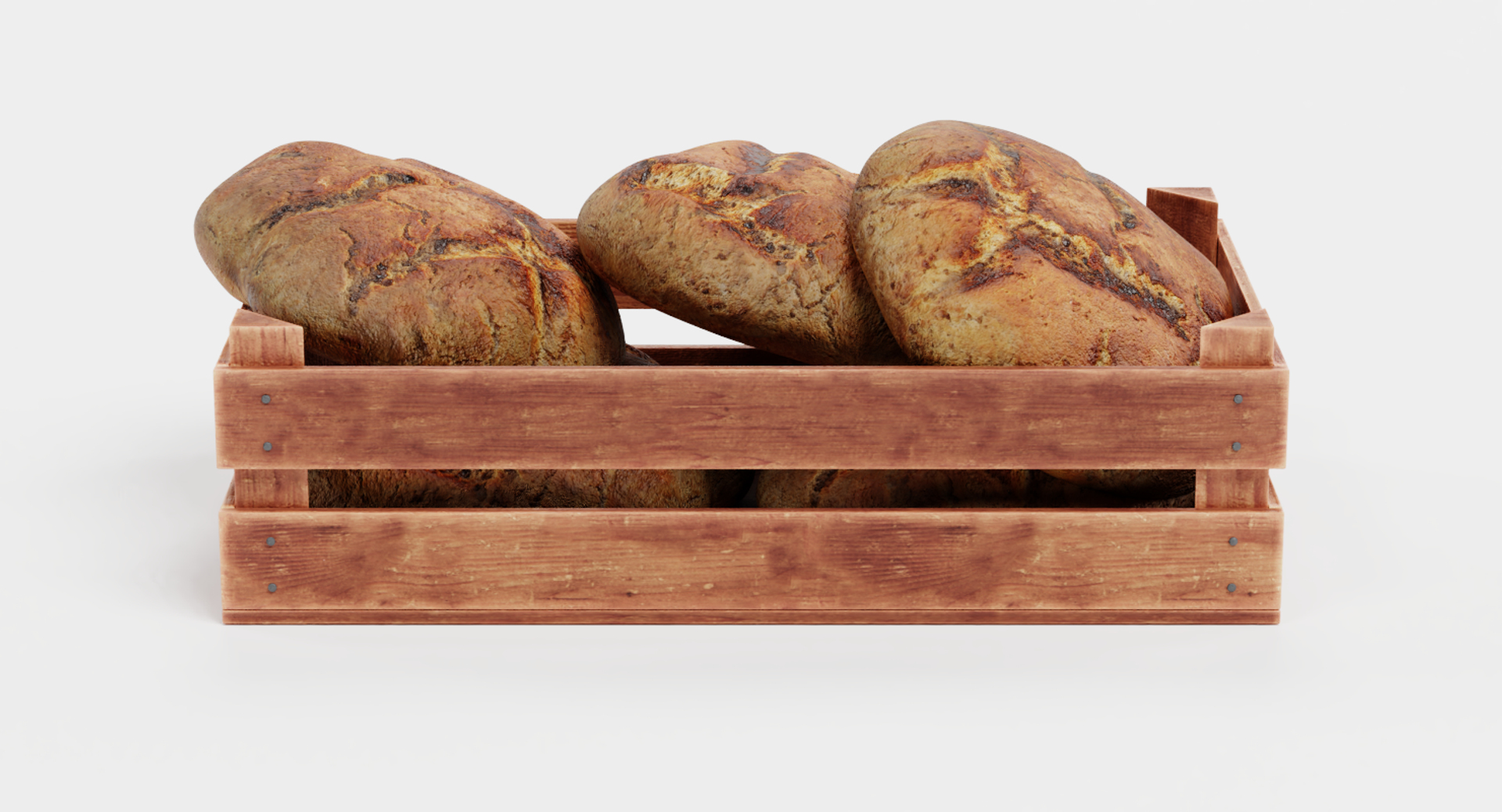 3D Breads Box Model - TurboSquid 1409746