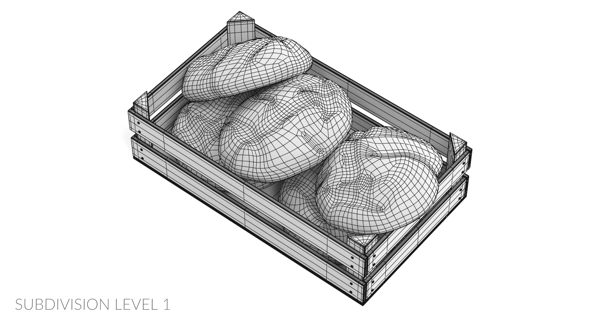 3D Breads Box Model - TurboSquid 1409746
