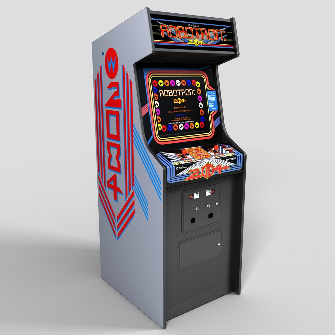 3d model arcade stand ups