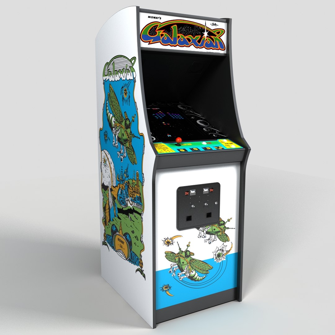 3d Model Arcade Stand Ups