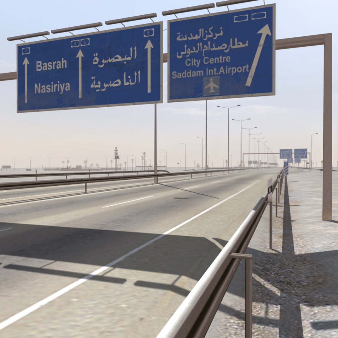 Arab Highway 3d Model