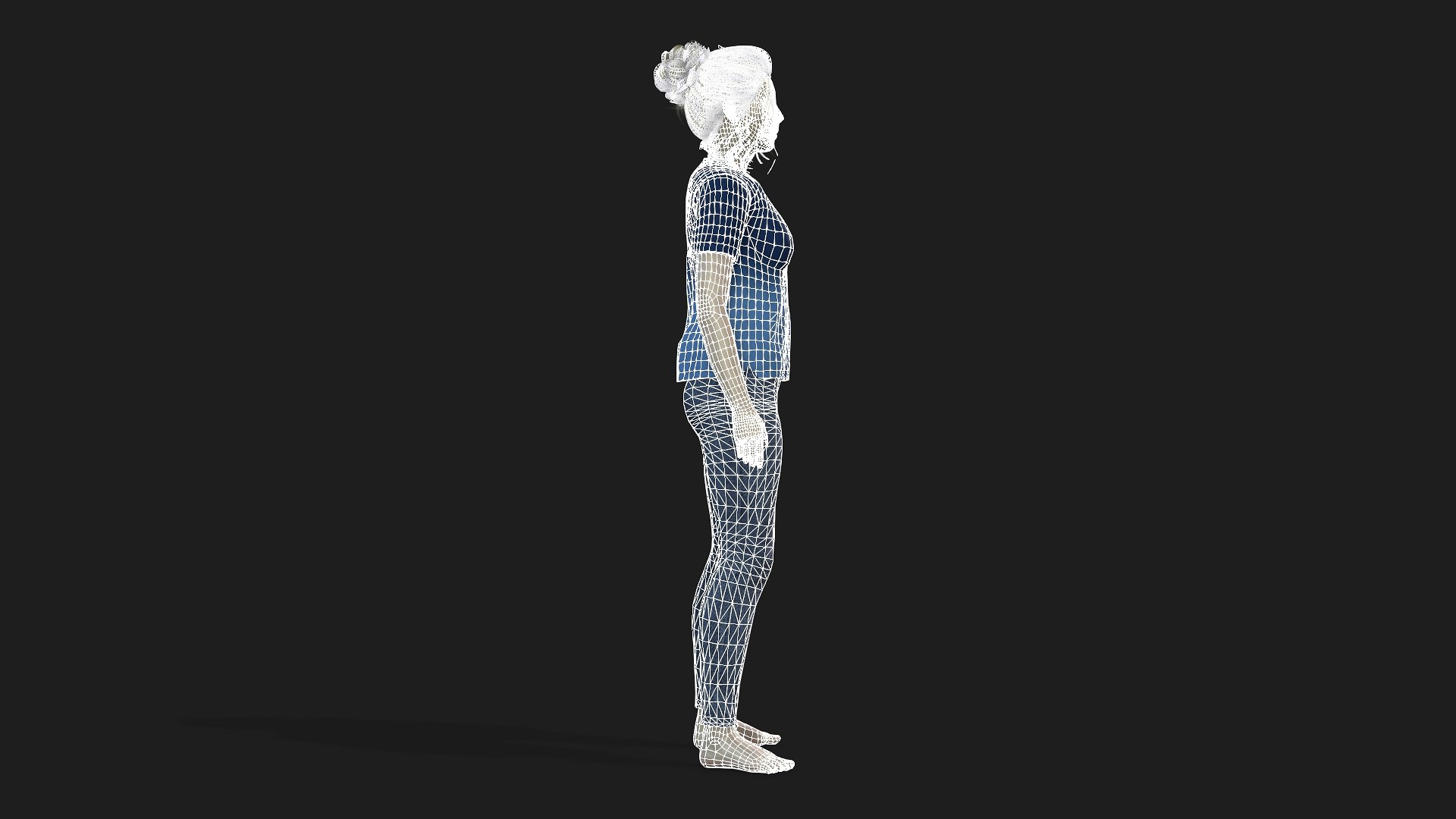 Game Ready Rigged Woman Character Model 3D Model - TurboSquid 2314755