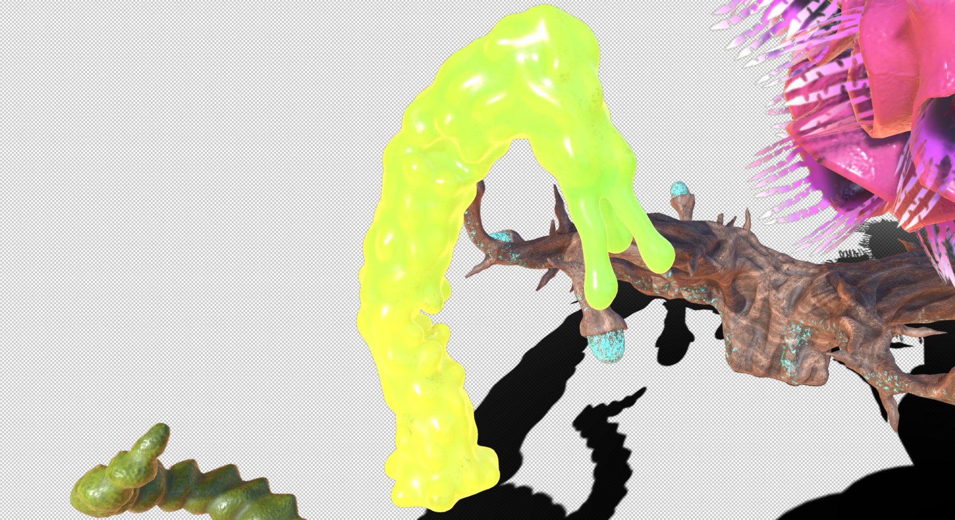 Alien plants vol 2 3D model - TurboSquid 1834984