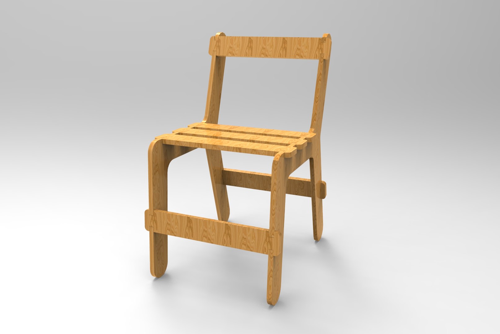 3D Chair Laser Cut Cnc - TurboSquid 1290722