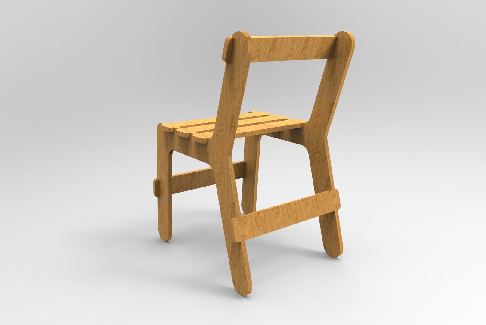 3D Chair Laser Cut Cnc - TurboSquid 1290722