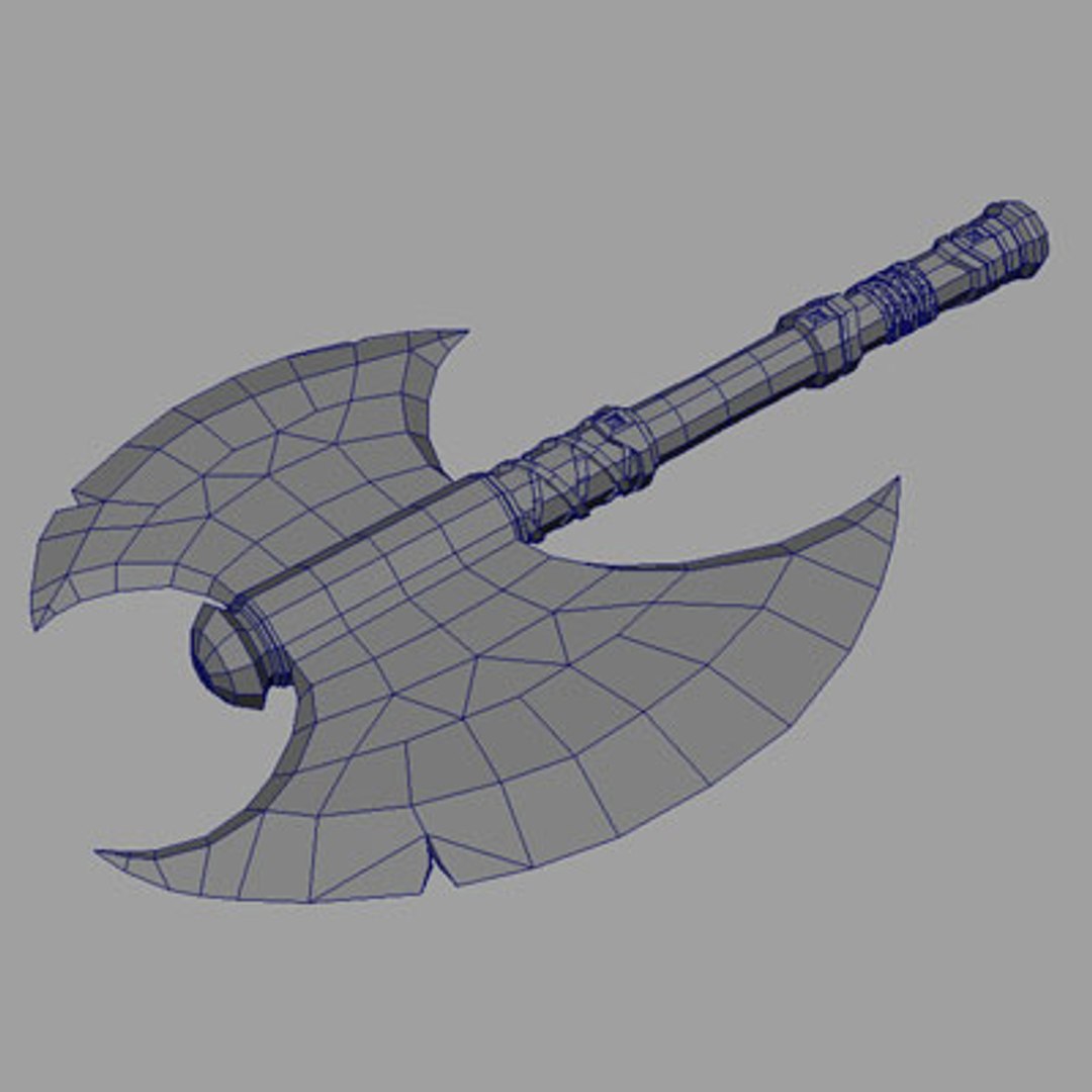 obj short battle axe