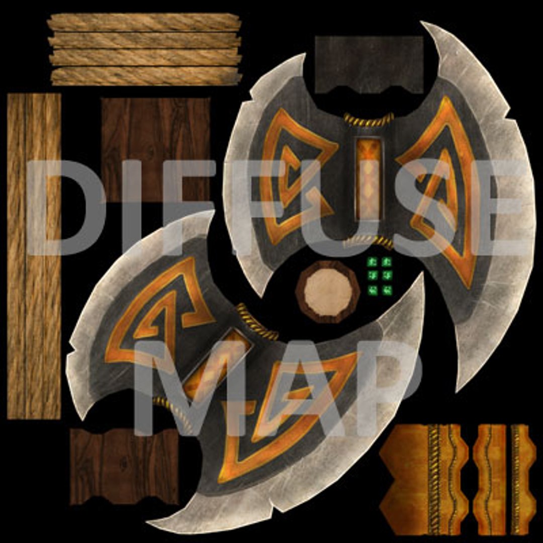 obj short battle axe