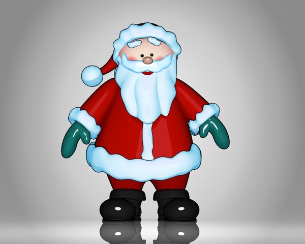 3d santa claus