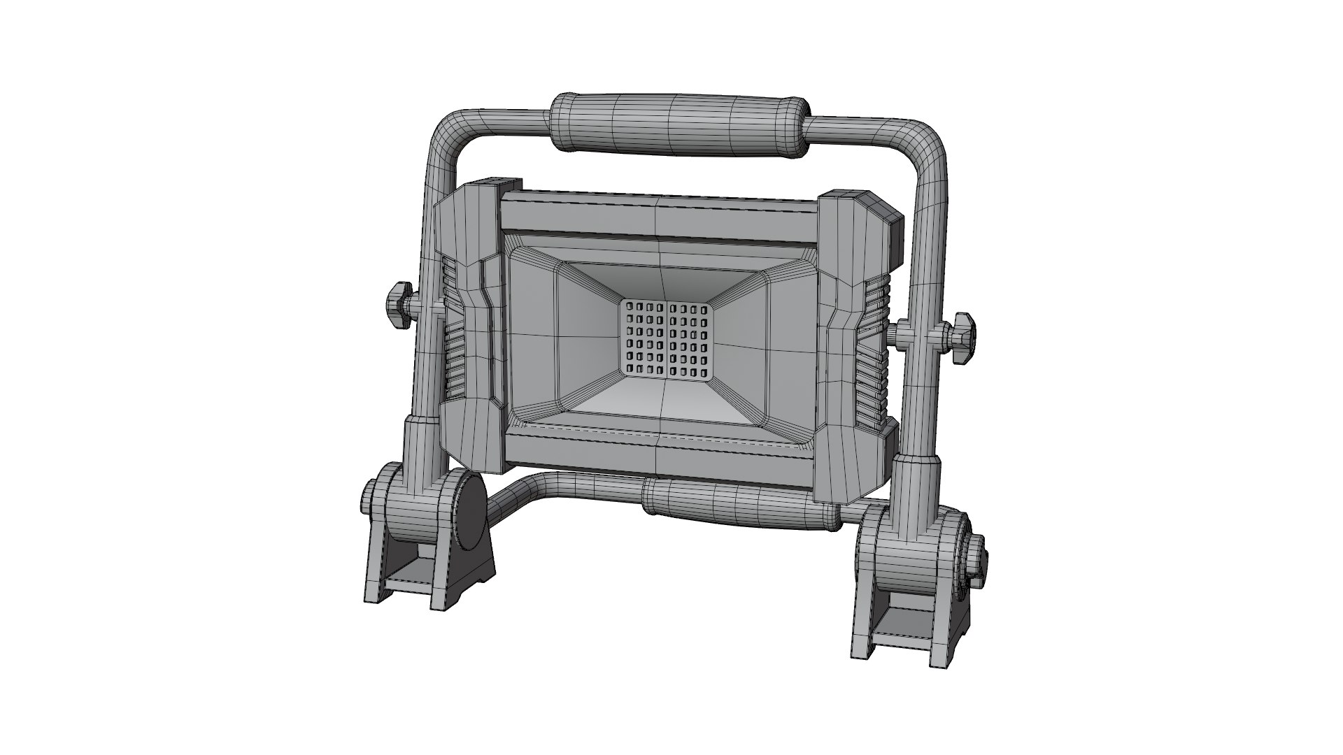 LED Worklight With Stand 3D Model - TurboSquid 1804641