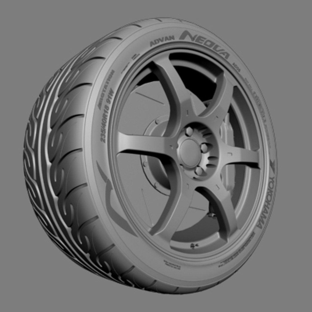 3d Volk Racing G2 Wheel