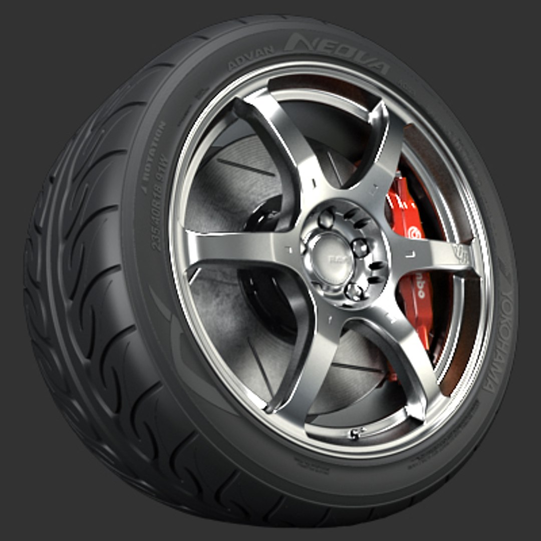 3d Volk Racing G2 Wheel