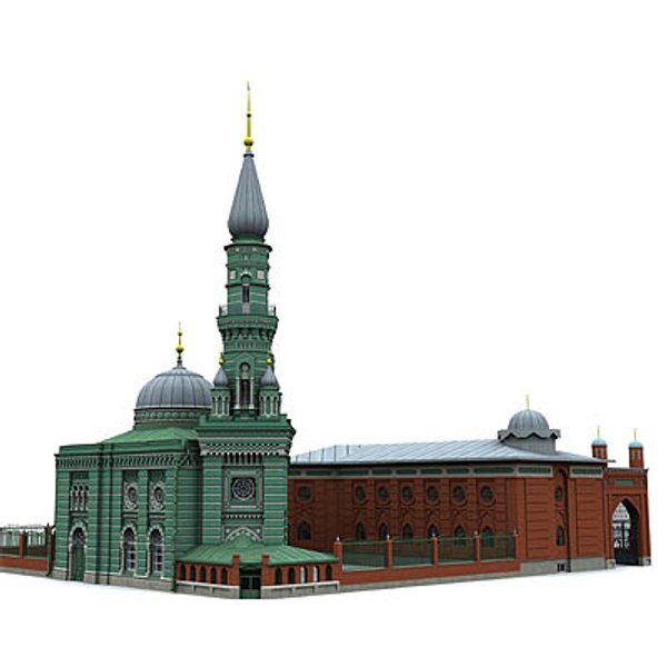 mosque islam 3d model