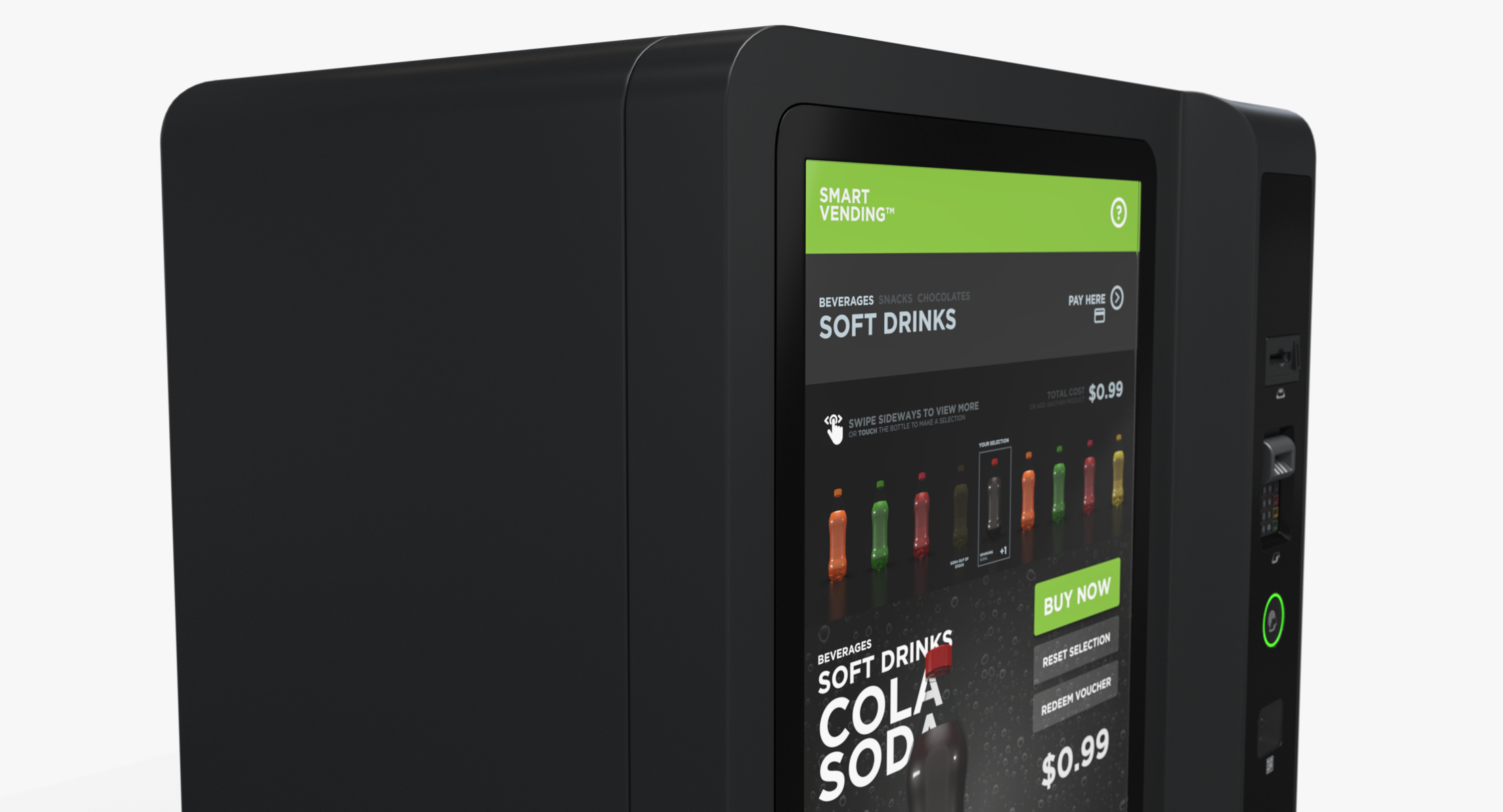 Generic digital vending machine 3D model - TurboSquid 1314974