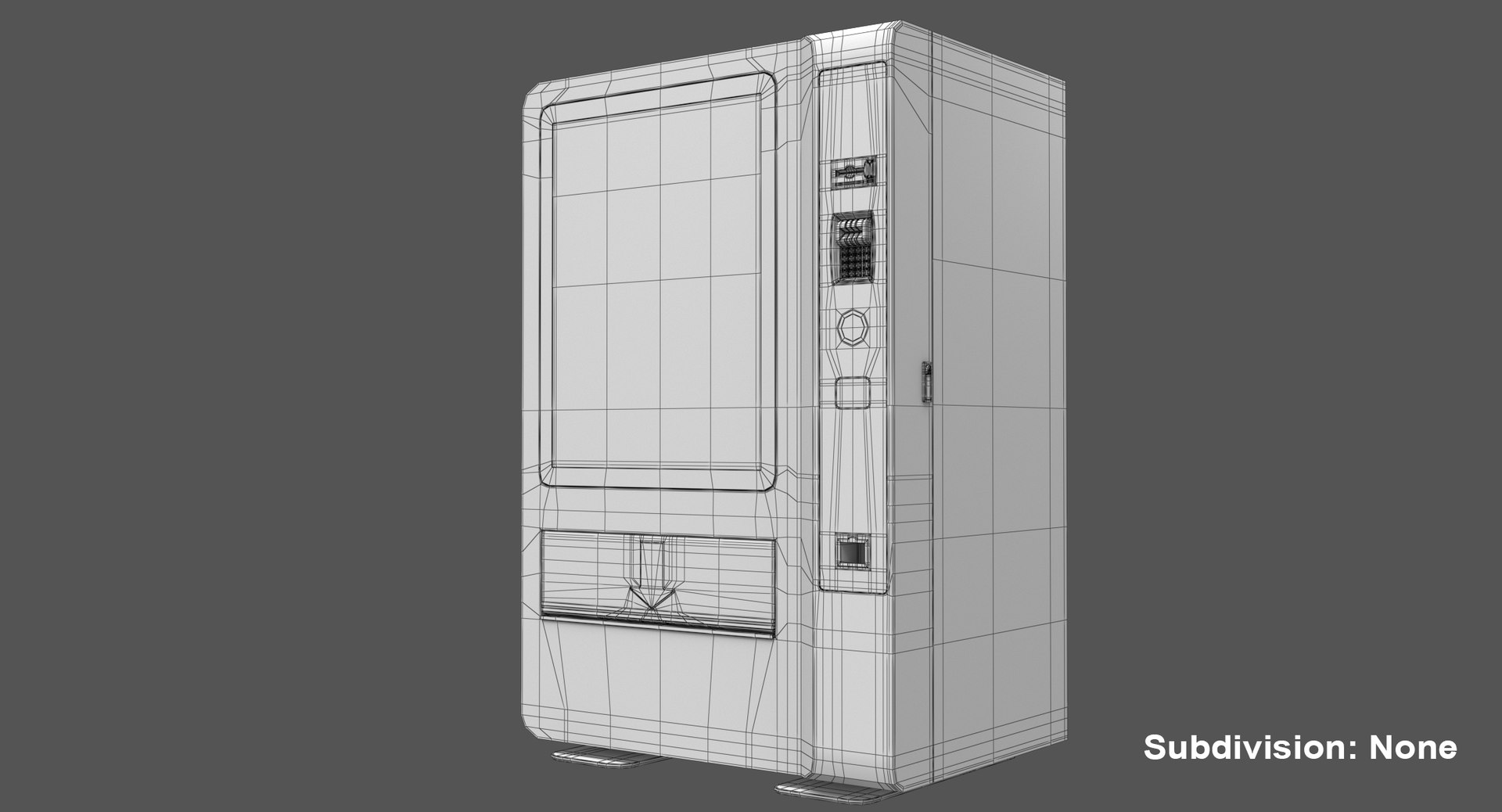 Generic Digital Vending Machine 3D Model - TurboSquid 1314974