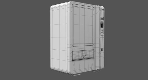 Generic digital vending machine 3D model - TurboSquid 1314974