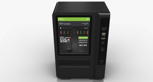 Generic digital vending machine 3D model - TurboSquid 1314974