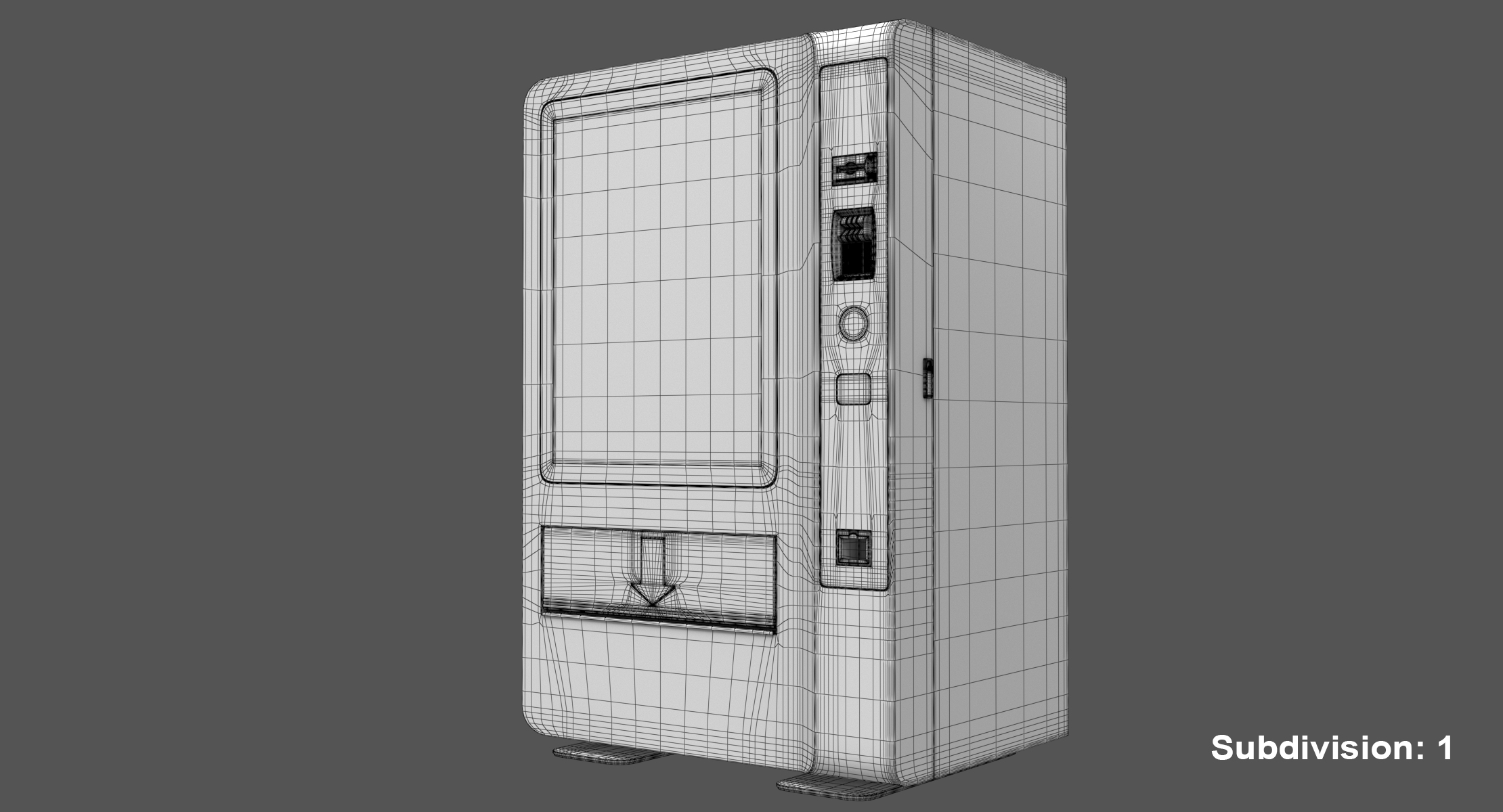 Generic digital vending machine 3D model - TurboSquid 1314974