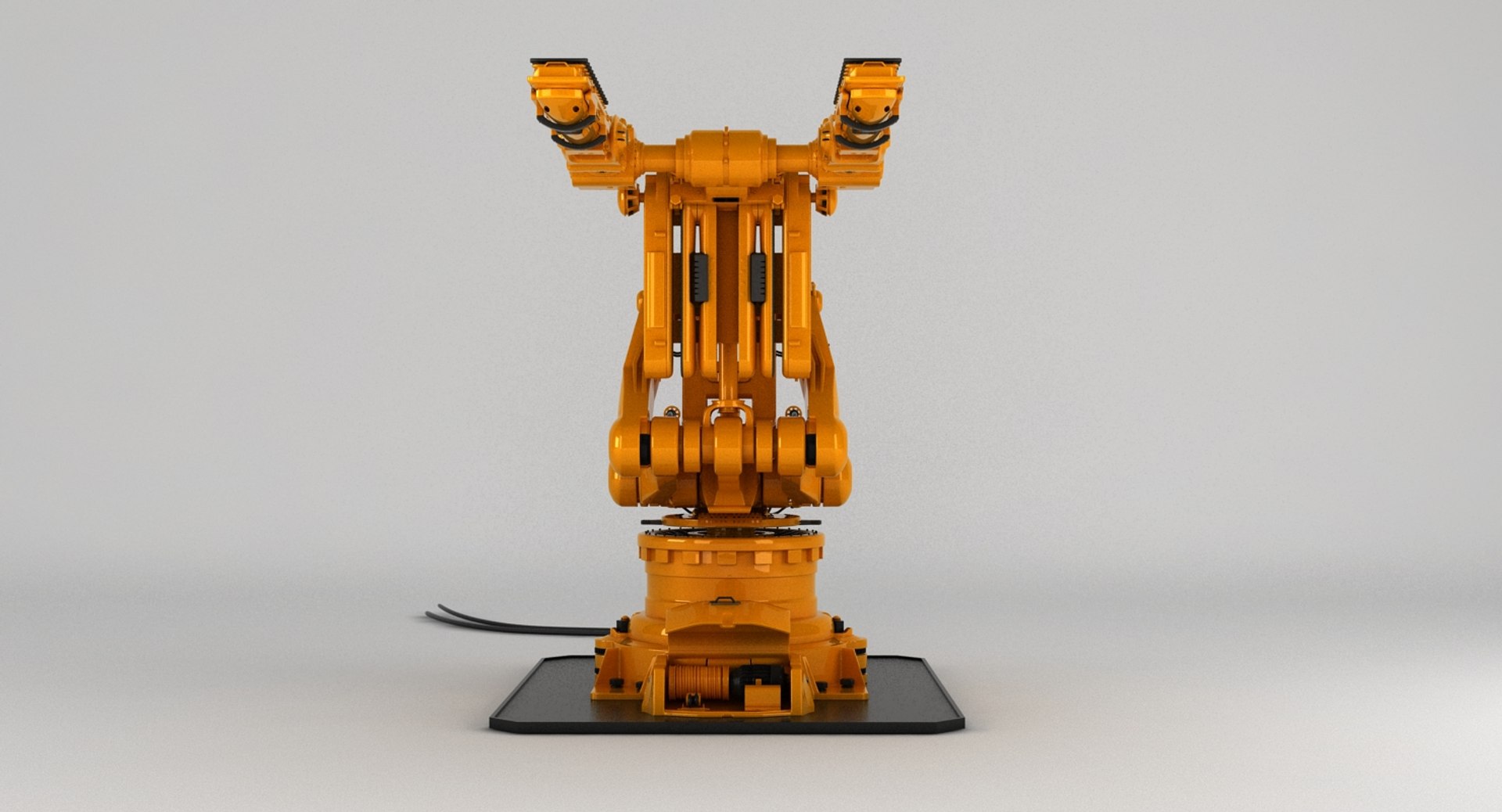 Robot Arm Rigged 3d Model