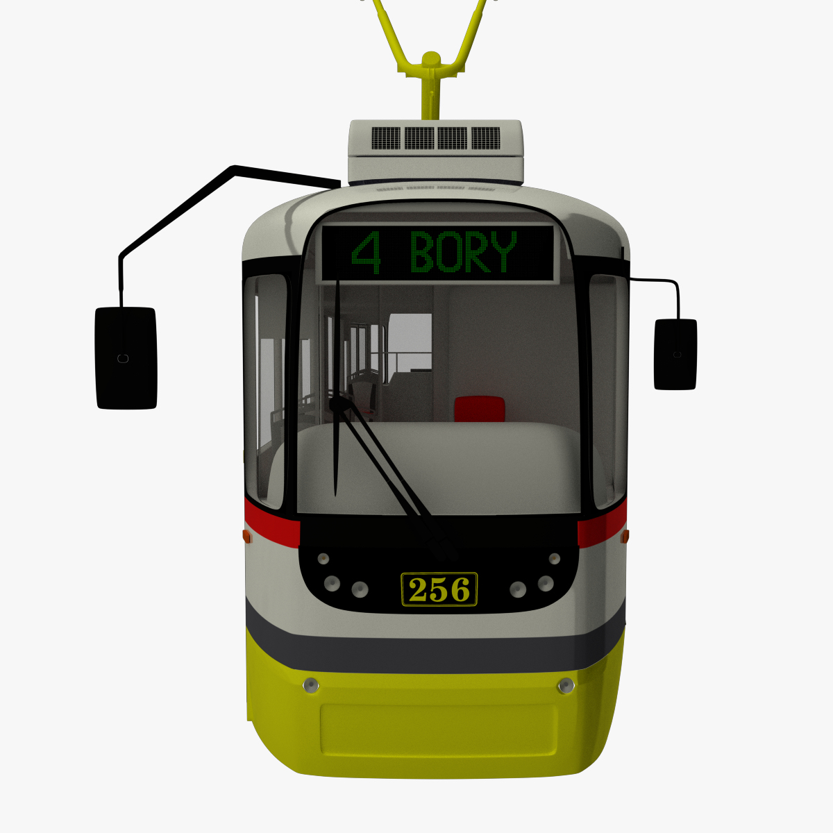 3d model czech trams variolf3