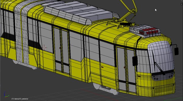 3d model czech trams variolf3