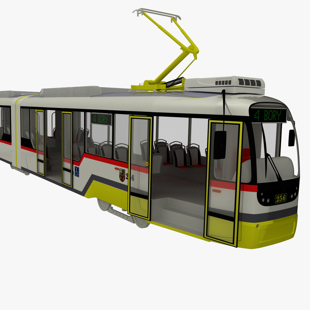 3d model czech trams variolf3