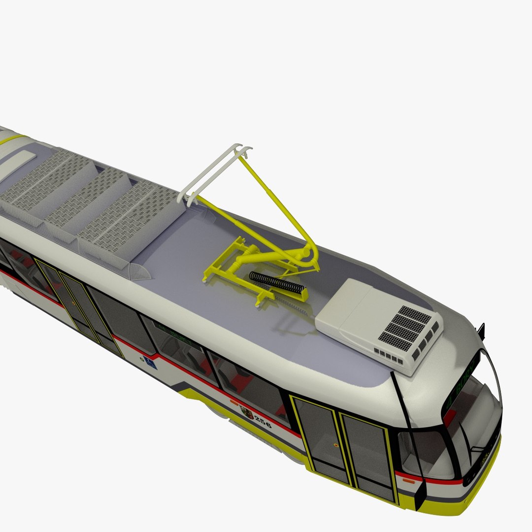 3d Model Czech Trams Variolf3