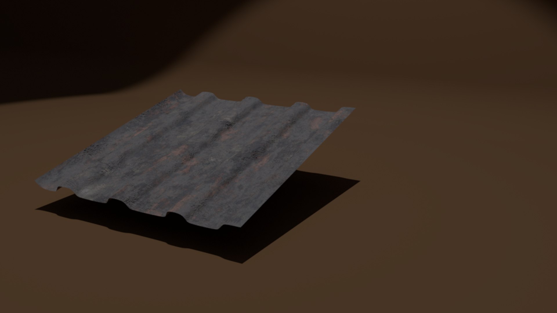 Corrugated sheet 3D model - TurboSquid 1380247