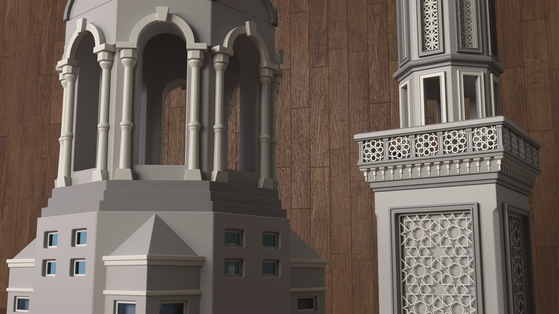 3D Building Towers Collection 1 - 20 Pieces - TurboSquid 2021343