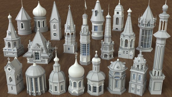 Moscow kremlin spasskaya tower model - TurboSquid 1496347
