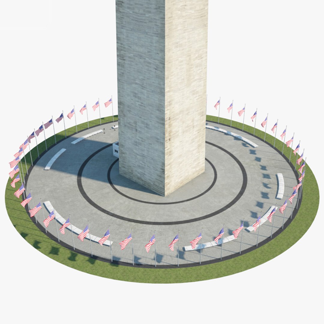 Washington Monument 3D Model - TurboSquid 1651925