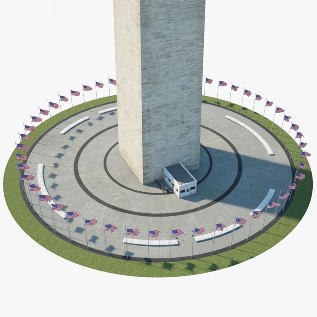 Washington Monument 3D Model - TurboSquid 1651925
