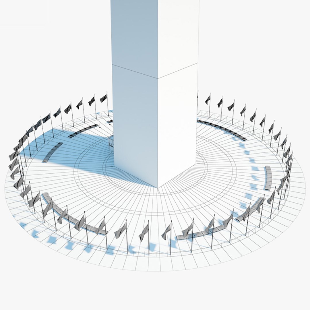 Washington Monument 3D Model - TurboSquid 1651925