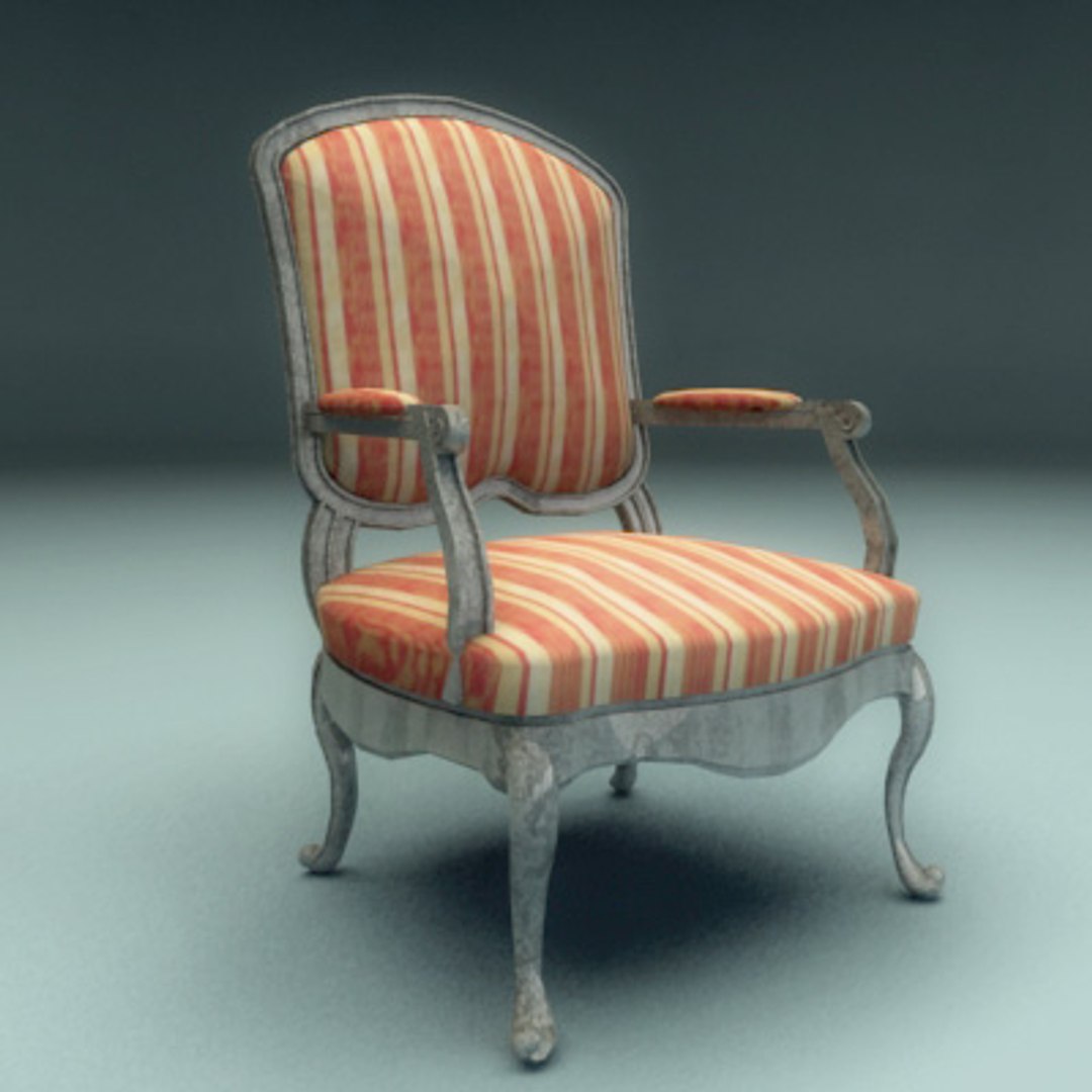 classic chair 3d 3ds