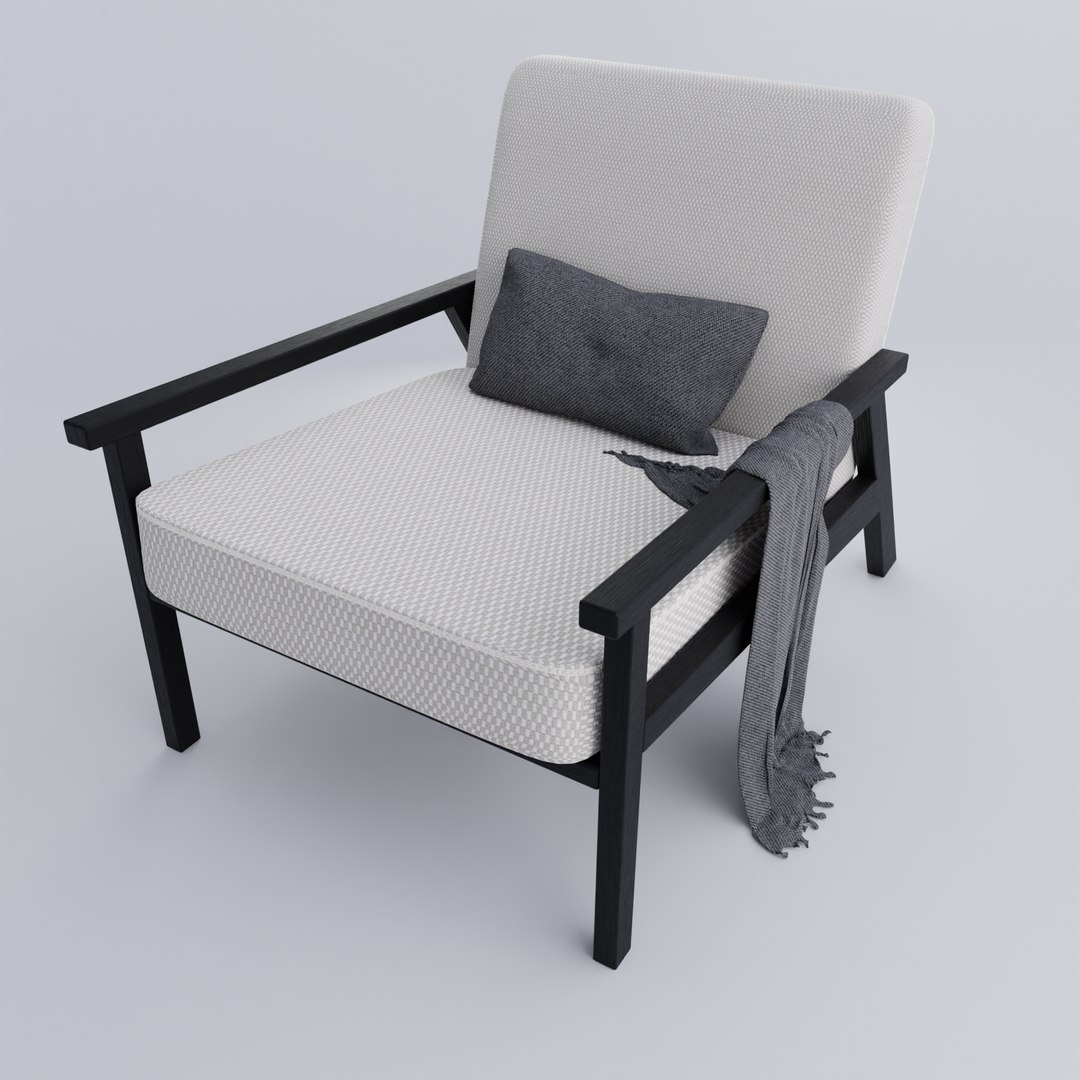 Arm Chair 01 3D Model - TurboSquid 2049286